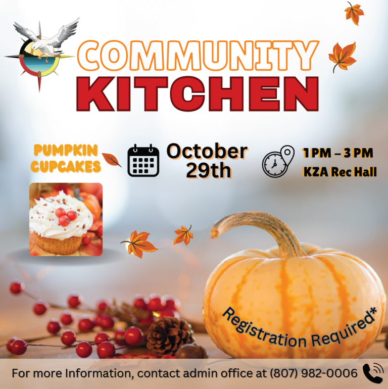 Upcoming Activities - Gull Bay First Nation