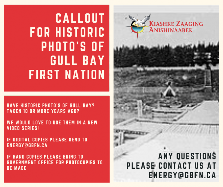 Upcoming Activities - Gull Bay First Nation