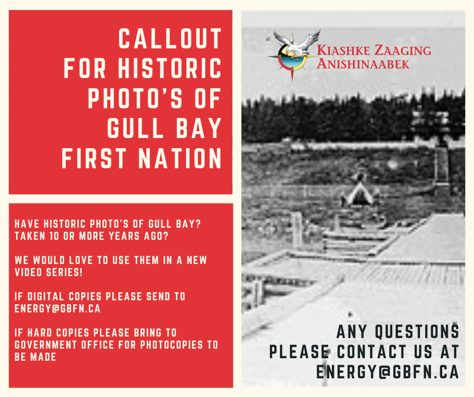Upcoming Activities - Gull Bay First Nation