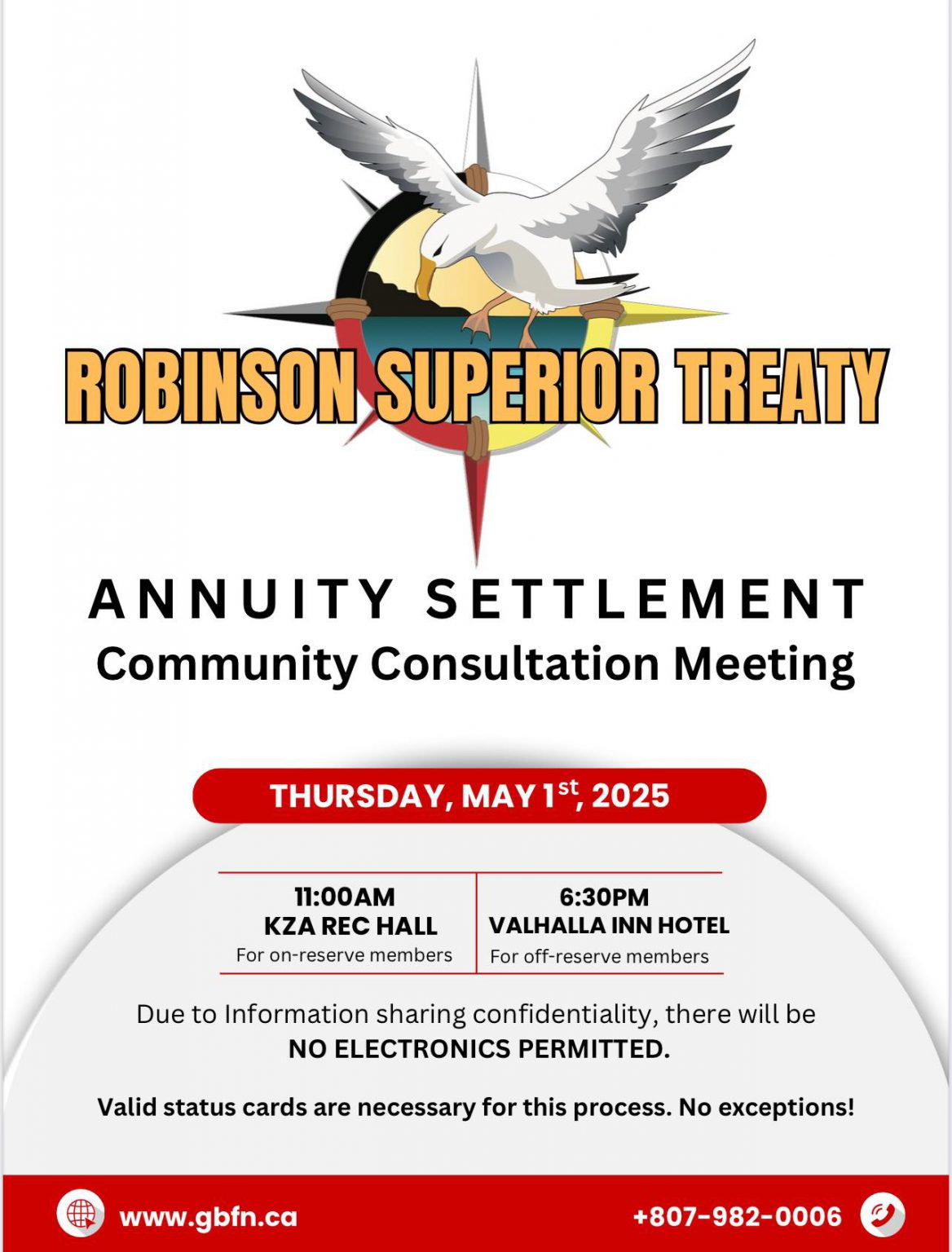 Upcoming Activities - Gull Bay First Nation