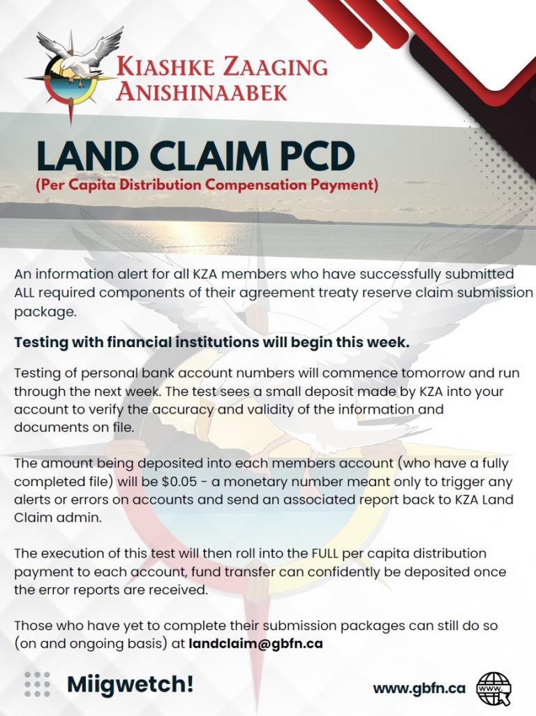 Land Claims - KZA-GBFN